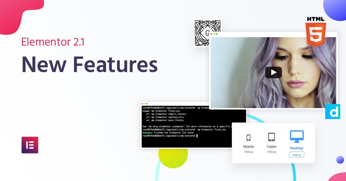 Elementor 2.1: Revamped Video Features & Custom Breakpoints | Elementor