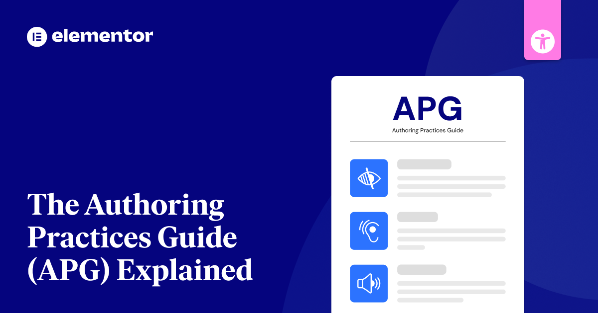 Authoring Practices Guide (APG) Examples & Rules in 2025