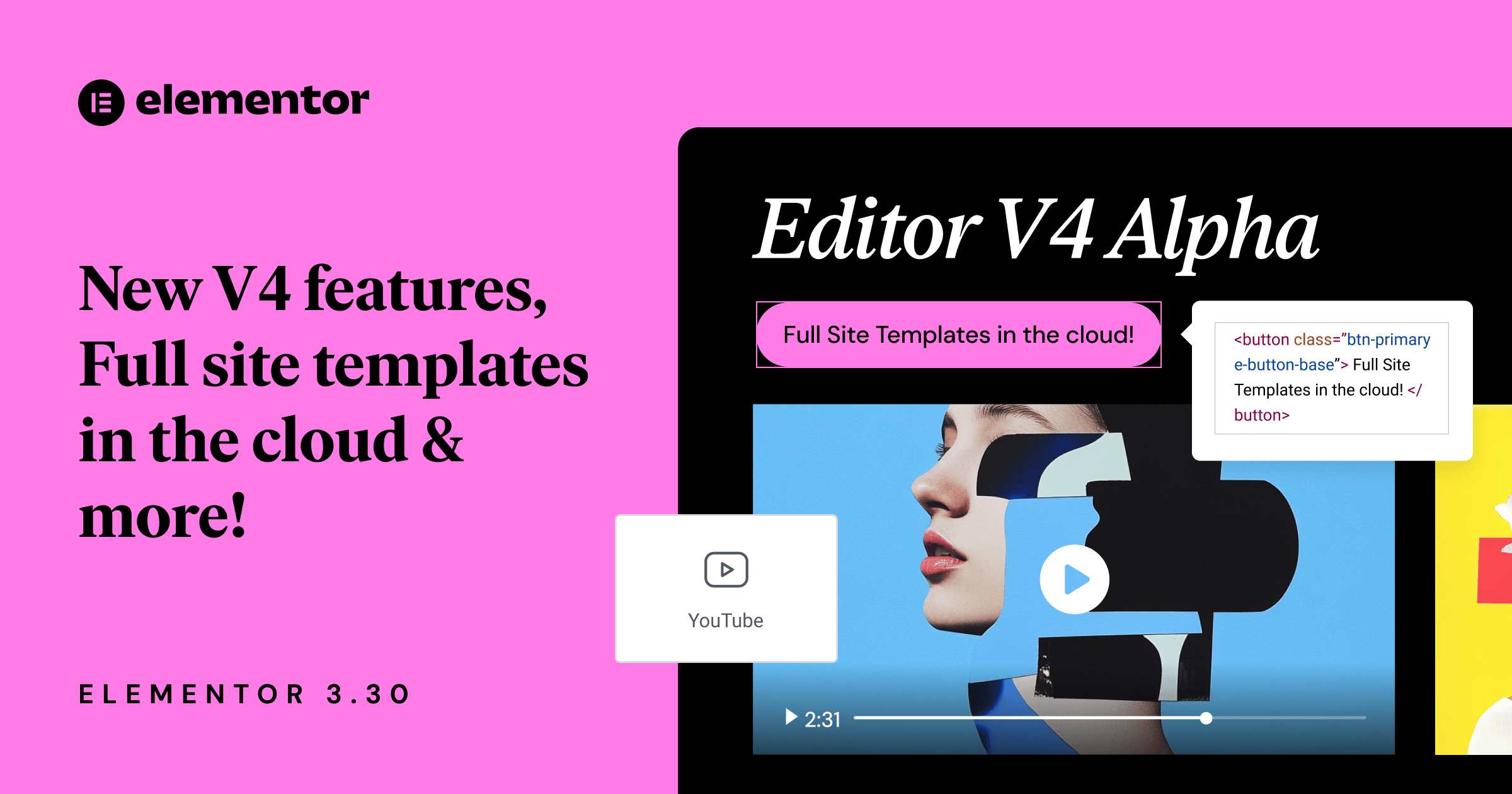 Introducing Elementor 3.30: new Editor V4 capabilities, full Website ...