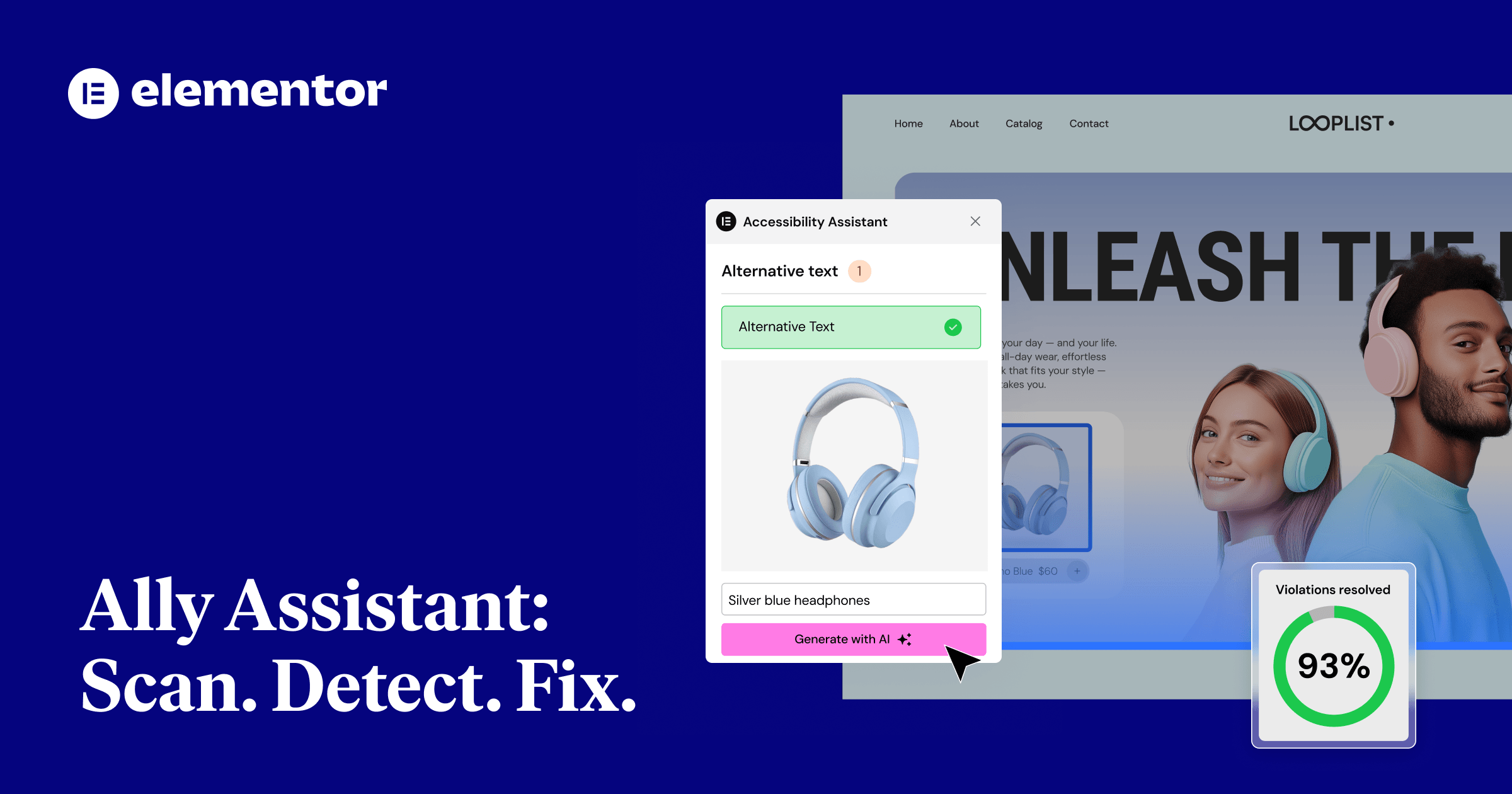 Simplifying Web Accessibility with Ally Assistant
