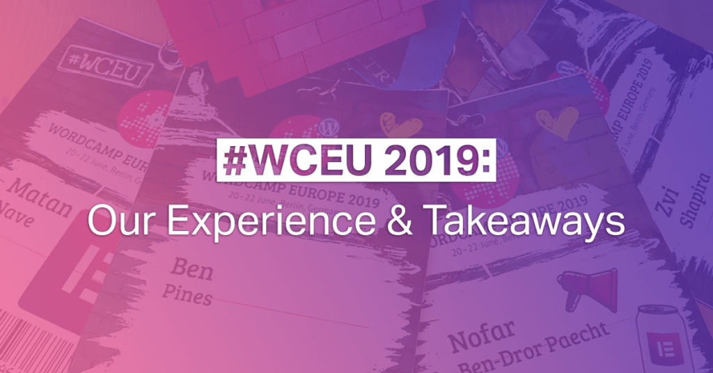 WordCamp 2019 — The Highlights | Elementor