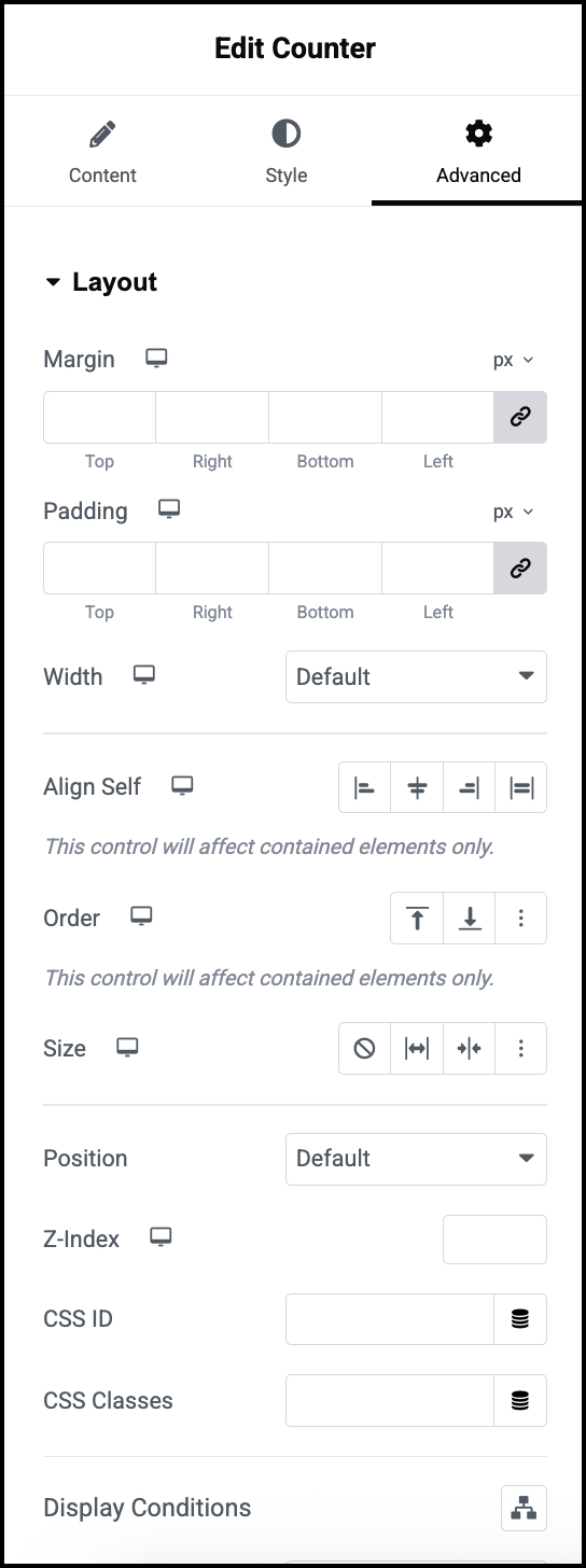 Counter widget | Elementor