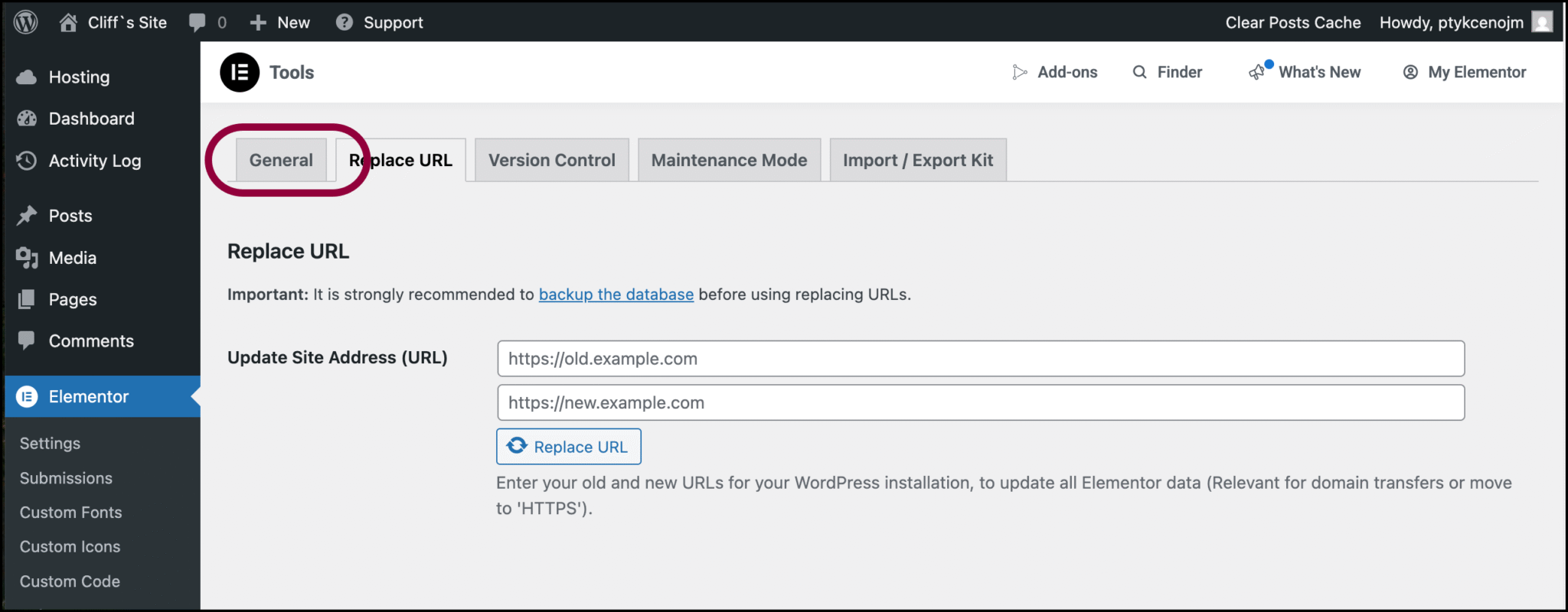 Troubleshooting Elementor After Changing Domains/URL » Elementor