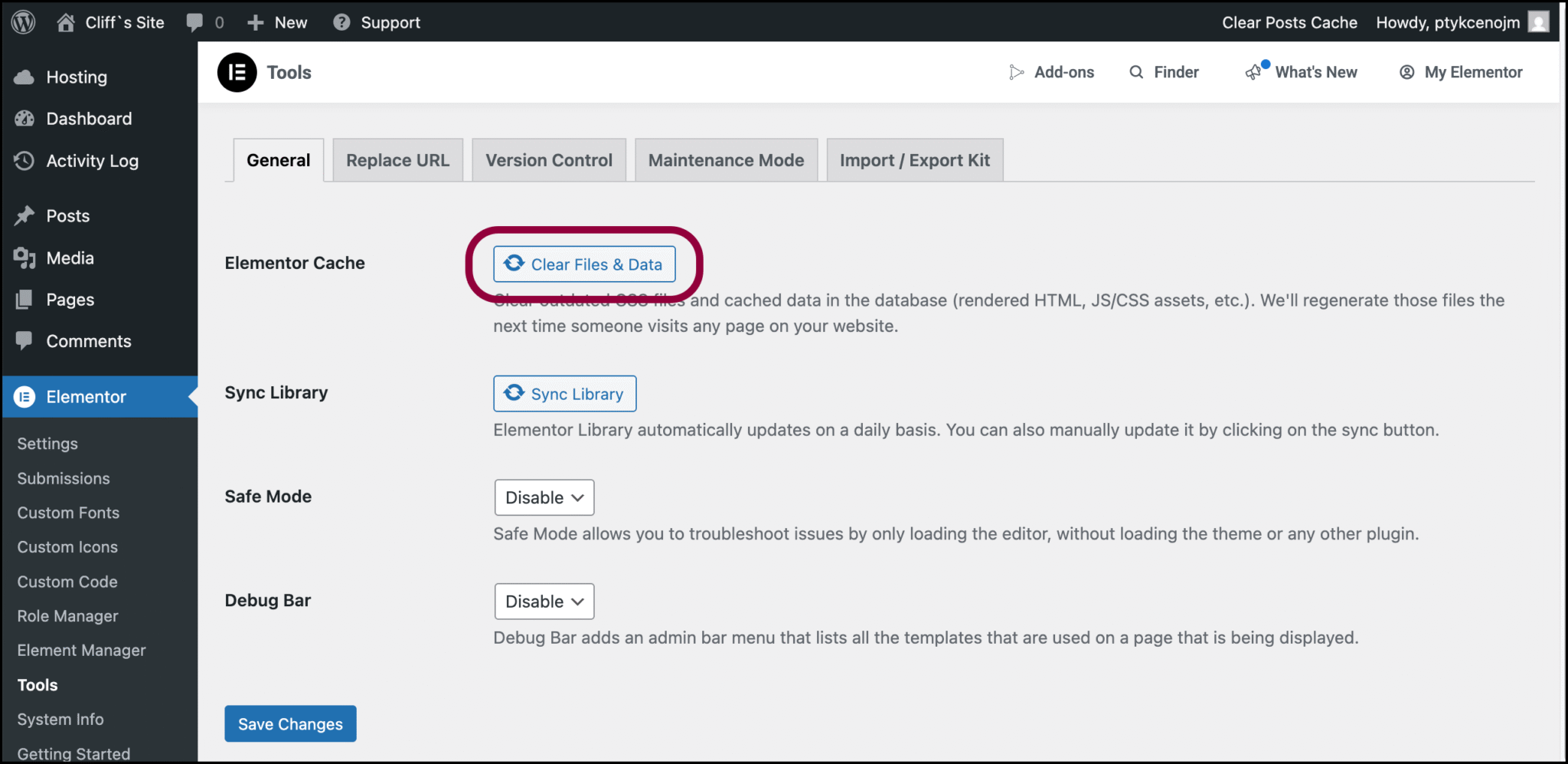Custom CSS Not Working » Elementor