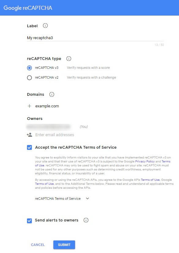 ReCAPTCHA Elementor Integration Elementor