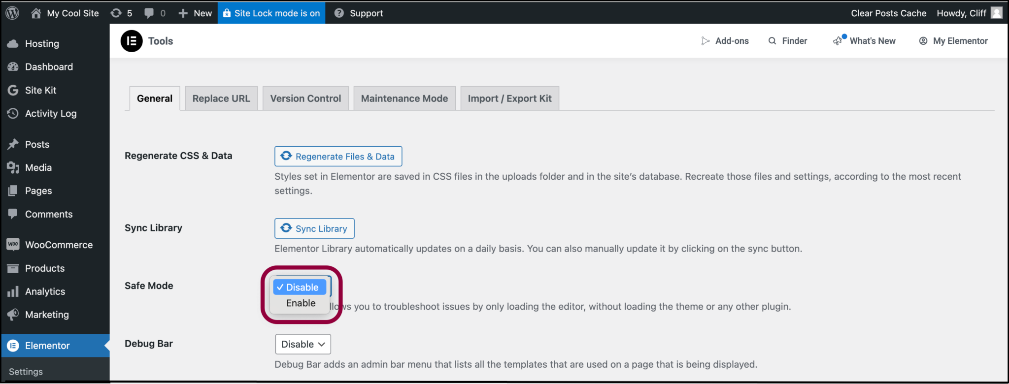 What is Safe Mode And How to Use It? | Elementor