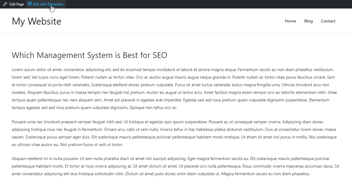 How To Hide Page Titles In WordPress » Elementor