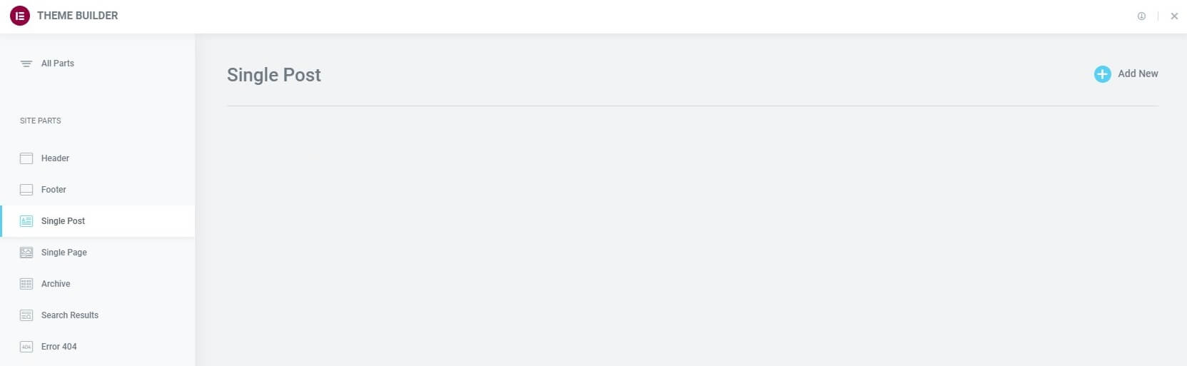 Create a Single Post template | Elementor