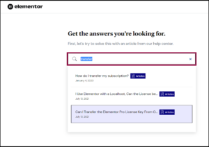 How do I request Premium Support? | Elementor