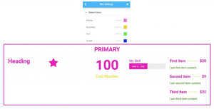 Elements impacted by global colors | Elementor
