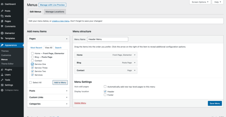 How To Create A Dropdown Menu In Wordpress Elementor 2775