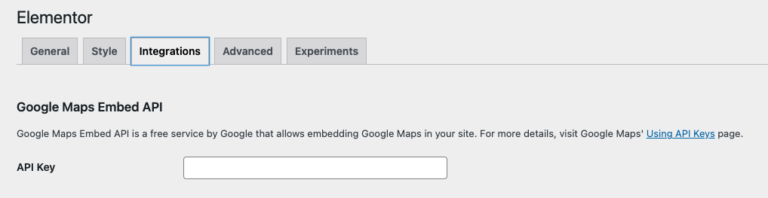Google Maps integration | Elementor
