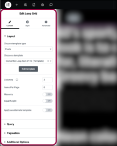 Paginate your loop | Elementor