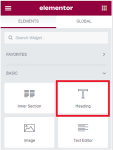 Build your first page in Elementor using containers | Elementor