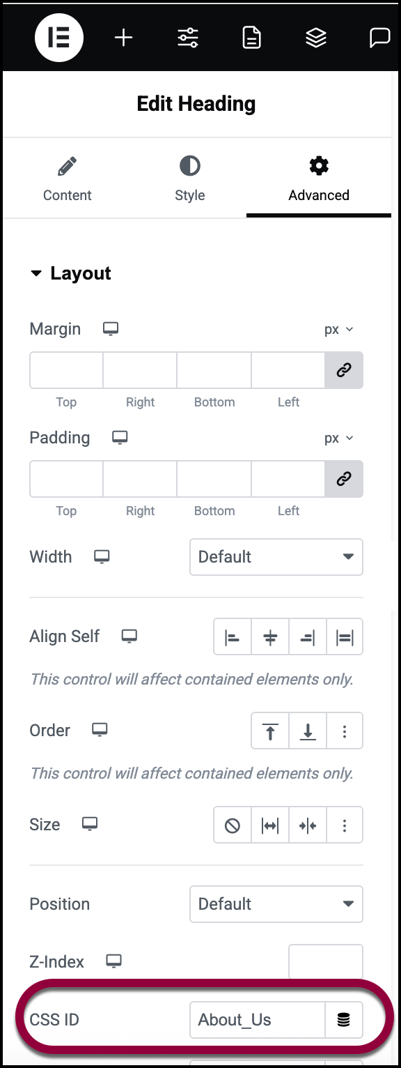 How Do I Create Anchor Links? » Elementor