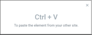 How do I copy elements from one site to another? | Elementor