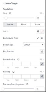 The Menu Widget | Elementor