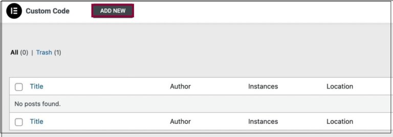 Add custom code using Elementor AI | Elementor