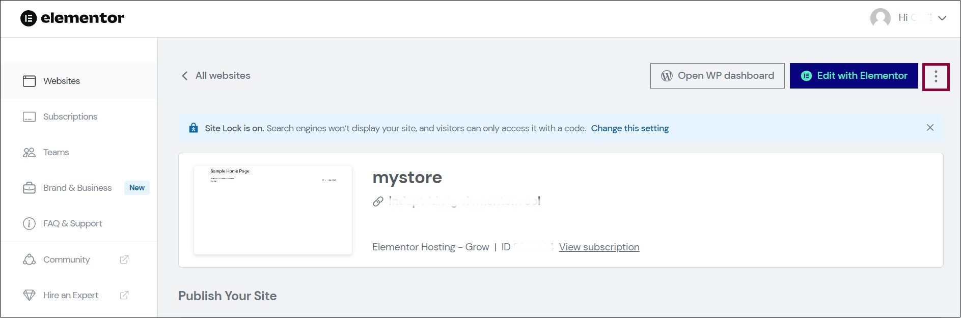 Transfer files to an Elementor hosted site | Elementor