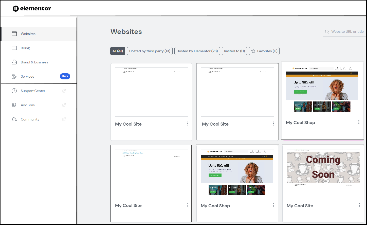 Explore The My Elementor Dashboard » Elementor