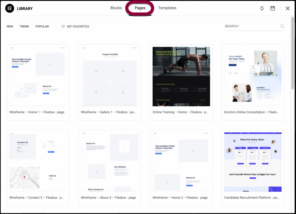 Create or modify single page templates | Elementor