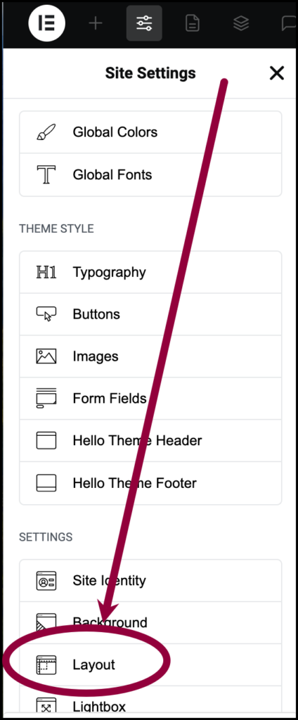 Hide page titles | Elementor