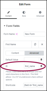 Example of sending custom emails from a form | Elementor
