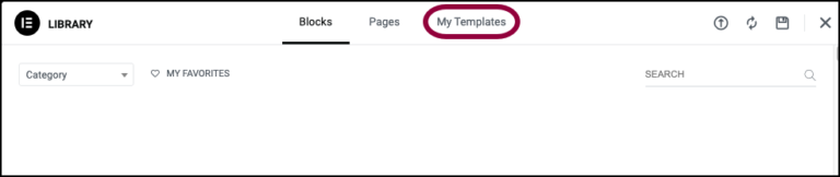 How to Add a Template to Your Wordpress Page | Elementor