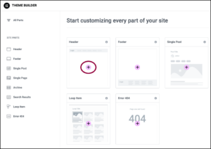How to Edit Header in WordPress with Elementor