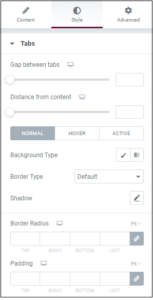 Tabs With Nested Containers » Elementor