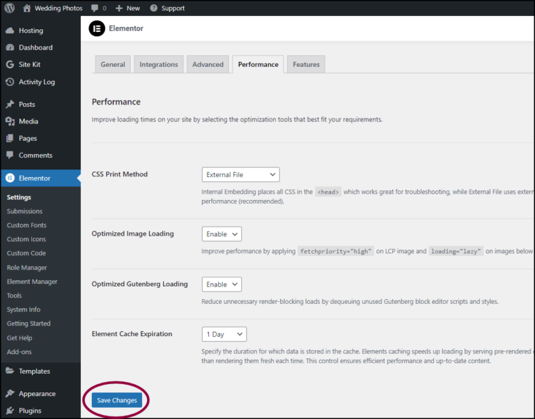 Optimized Image Loading | Elementor