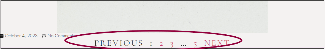 Paginate your loop | Elementor