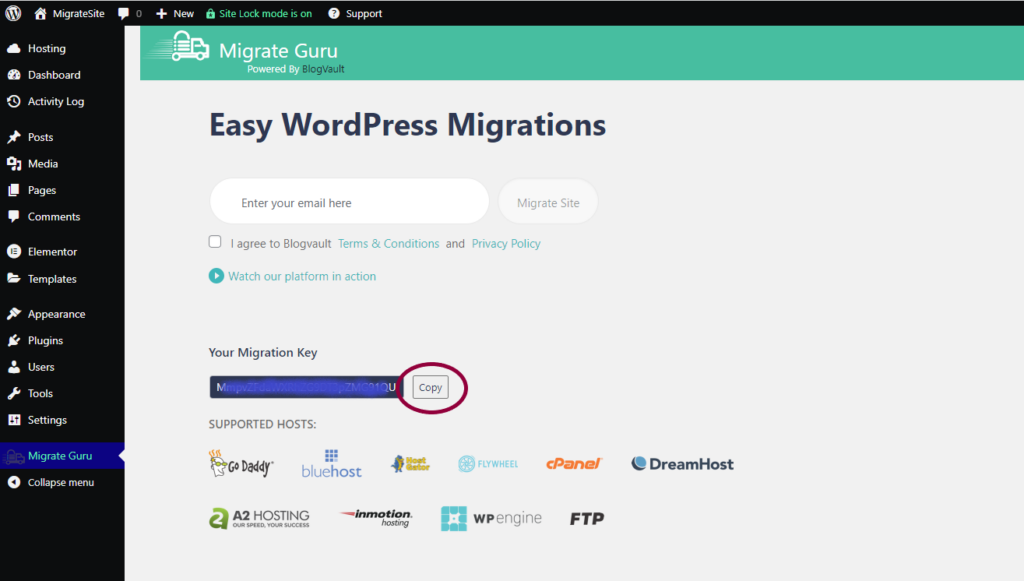 Migrate Your Site To Elementor Hosting » Elementor