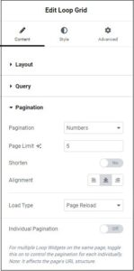 Loop Grid widget | Elementor