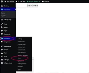 Regenerate CSS & Data | Elementor