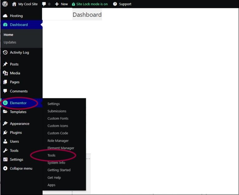 Regenerate CSS & Data | Elementor