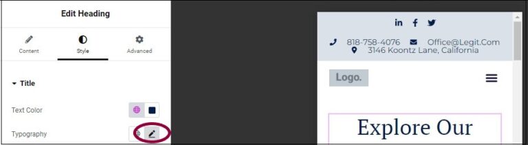 Responsive editing for mobile and tablets | Elementor