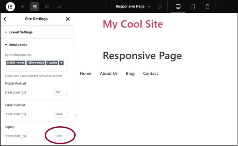 Responsive editing for mobile and tablets | Elementor