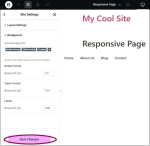 Responsive editing for mobile and tablets | Elementor