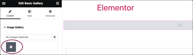 Basic Gallery widget | Elementor