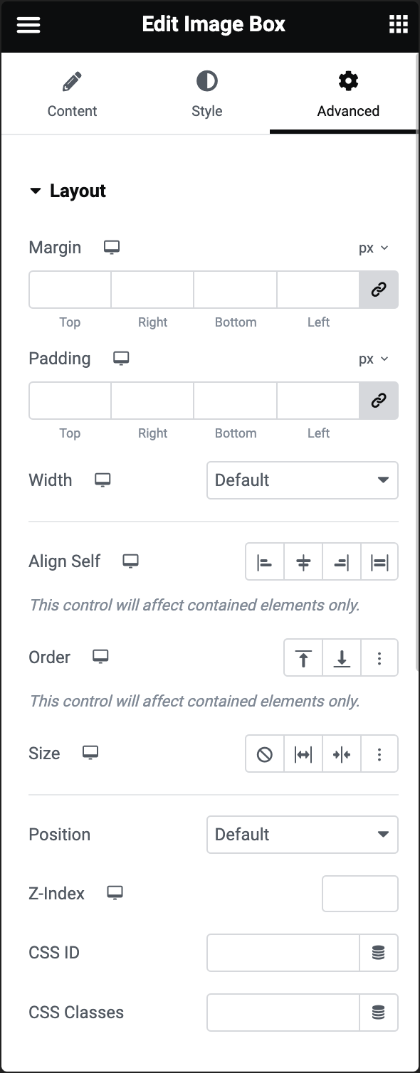 Image Box widget | Elementor