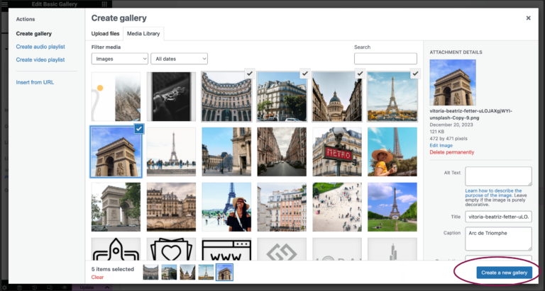 Basic Gallery widget | Elementor