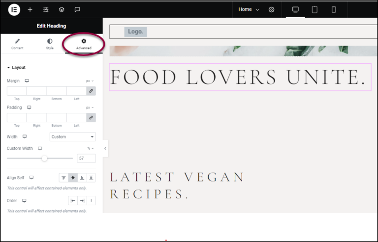 Show and hide elements on a page (Display Conditions) | Elementor