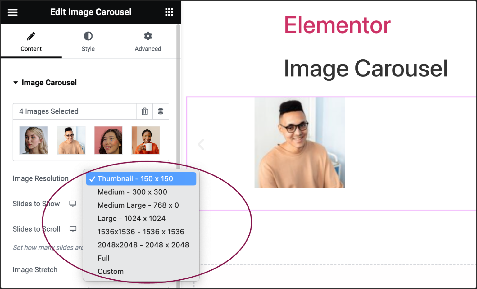 How to Use the Image Carousel Widget | Elementor