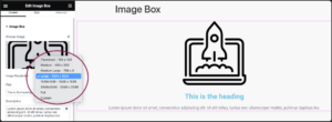 Image Box widget | Elementor