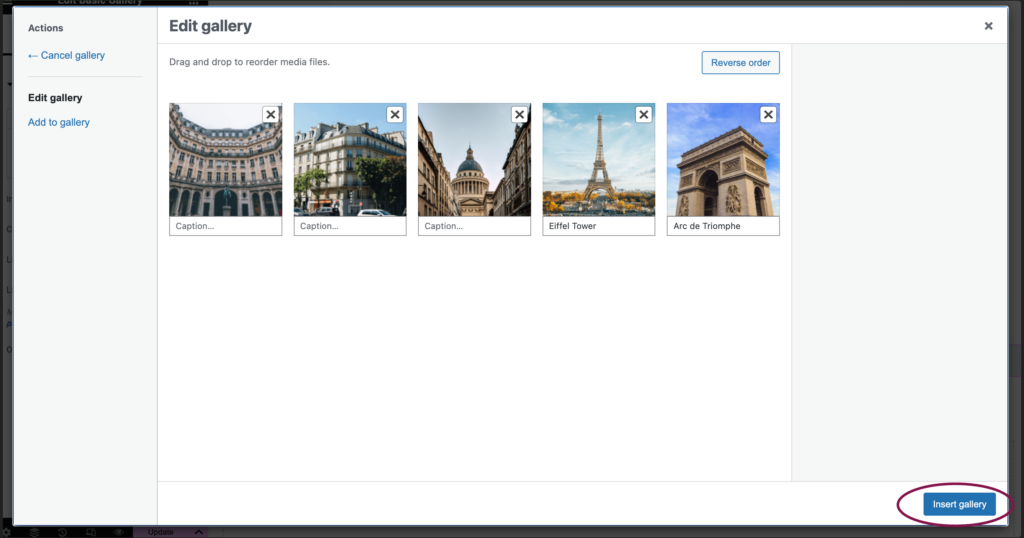 Basic Gallery widget | Elementor