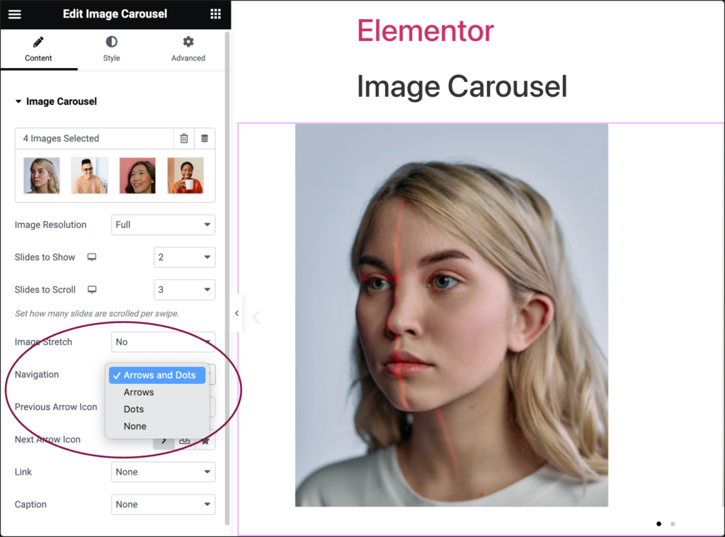 How to Use the Image Carousel Widget | Elementor