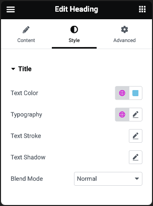 How To Use The Elementor Heading Widget | Elementor