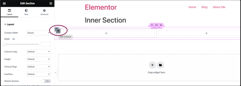 How to Use the Elementor Inner Section Widget | Elementor