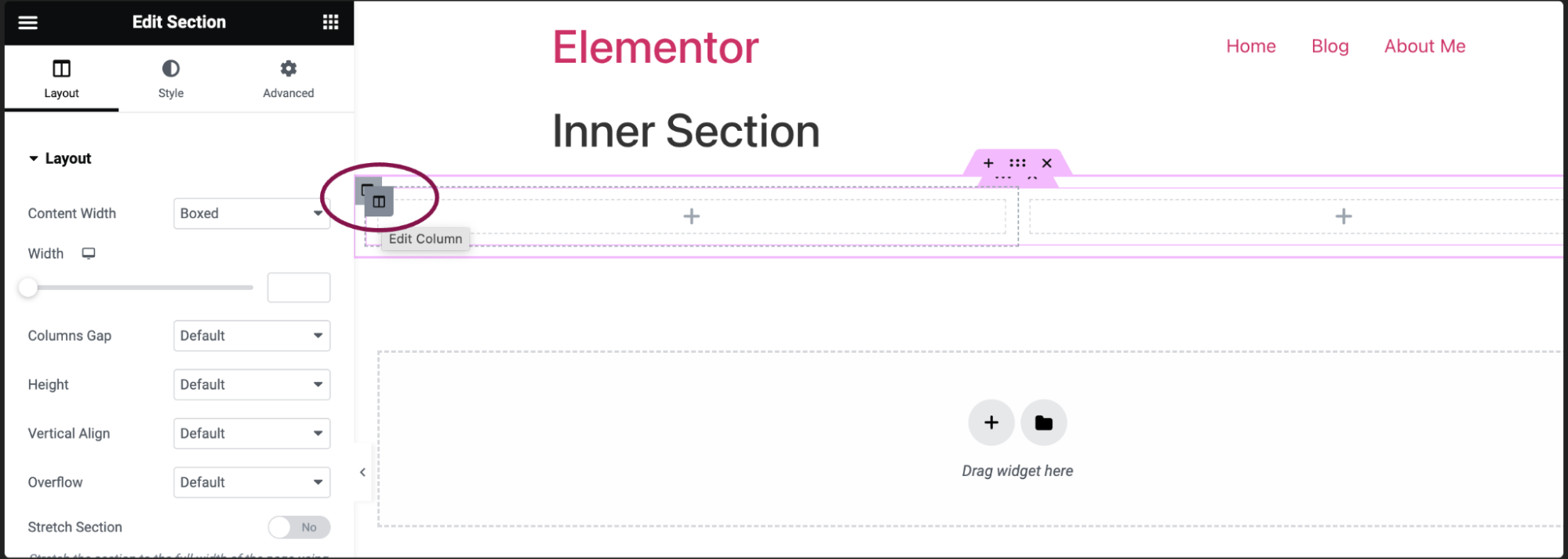 How to Use the Elementor Inner Section Widget | Elementor